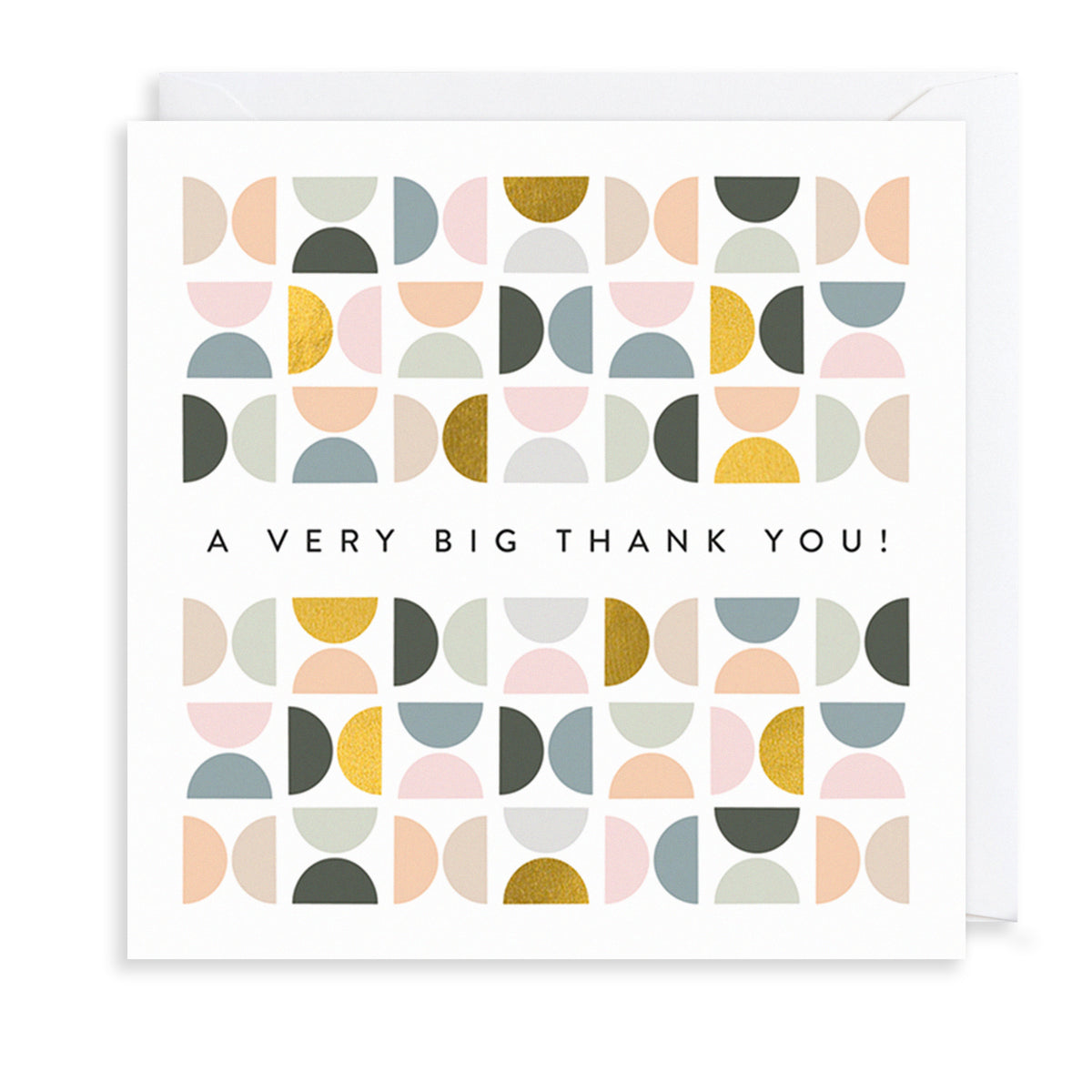 A Very Big Thank You Greetings Card | The Art File