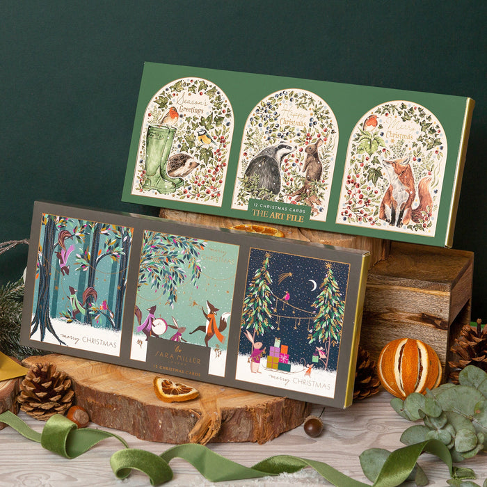 Shop Christmas Trio Box Cards | The Art File
