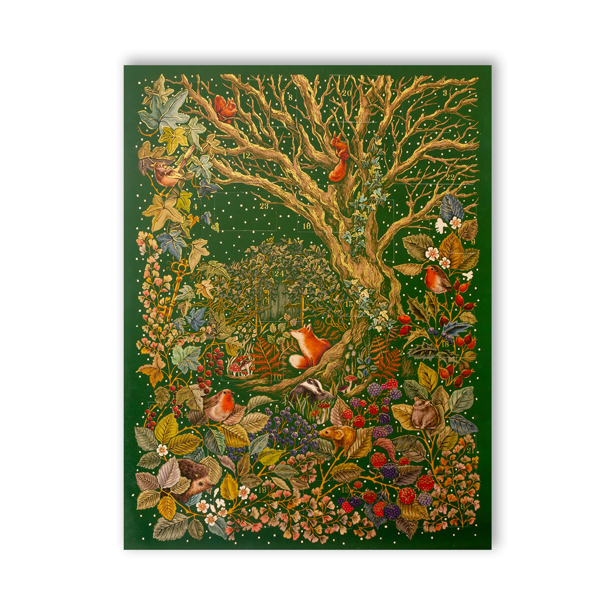 Secret Garden Christmas Advent Calendar | The Art File
