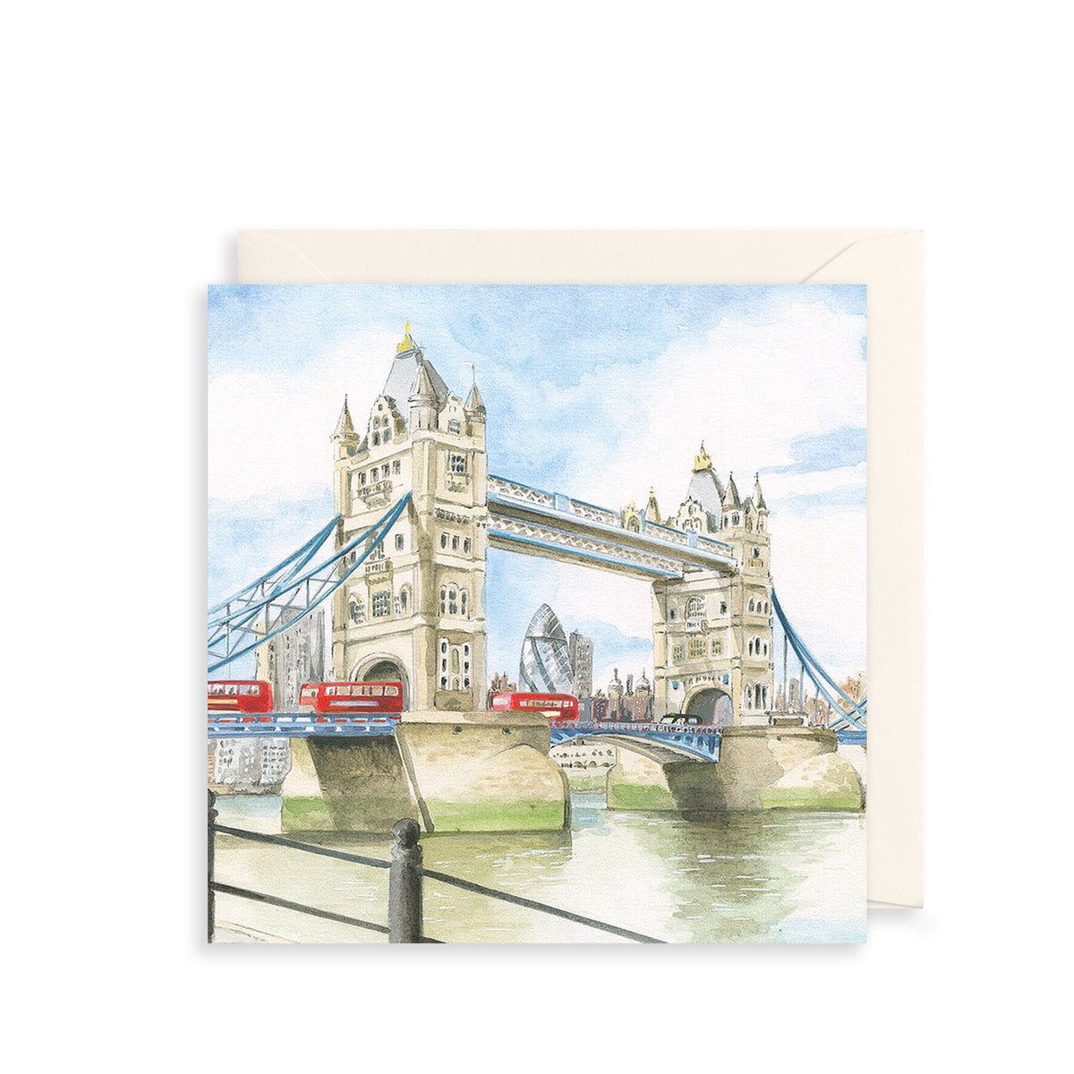 Tower Bridge Greetings Card | The Art File