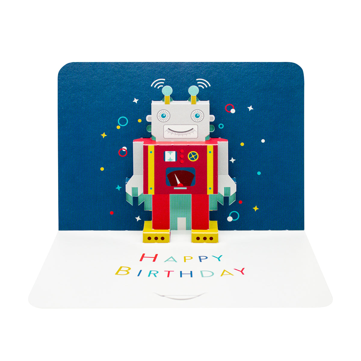 Robot, 3D Pop-Up Card | The Art File