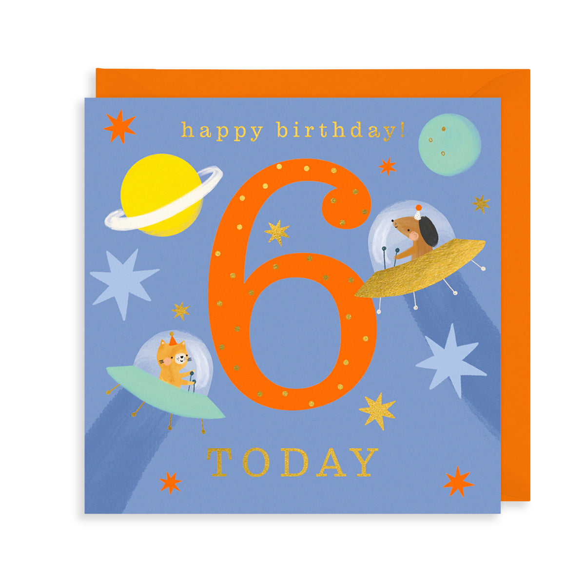 6 Today Greetings Card | The Art File