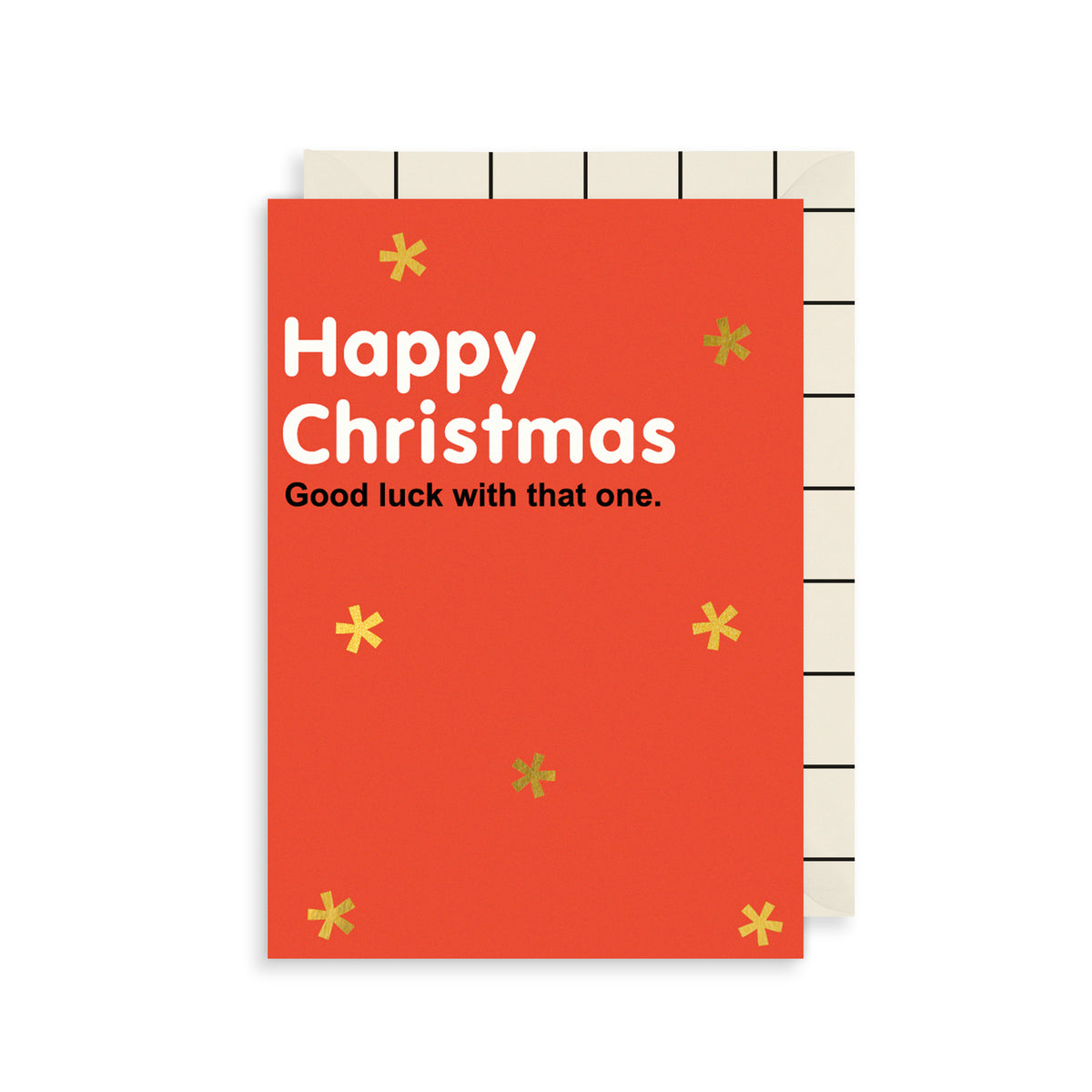 Good Luck Christmas Card | The Art File