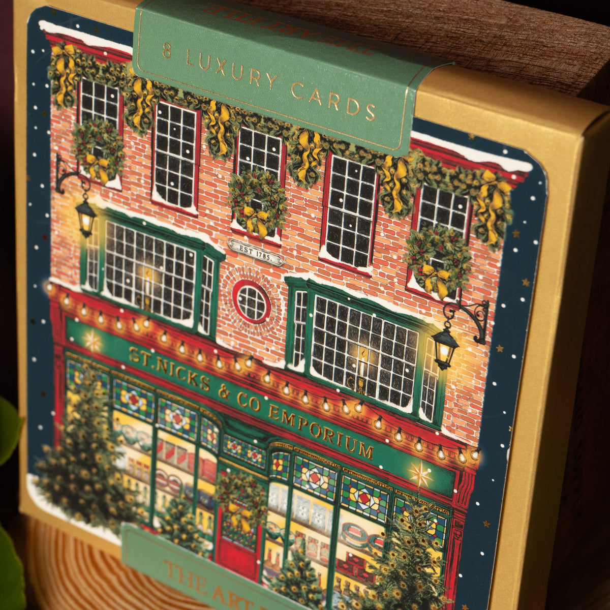 St Nicks Emporium, Luxury Christmas Card Box | The Art File