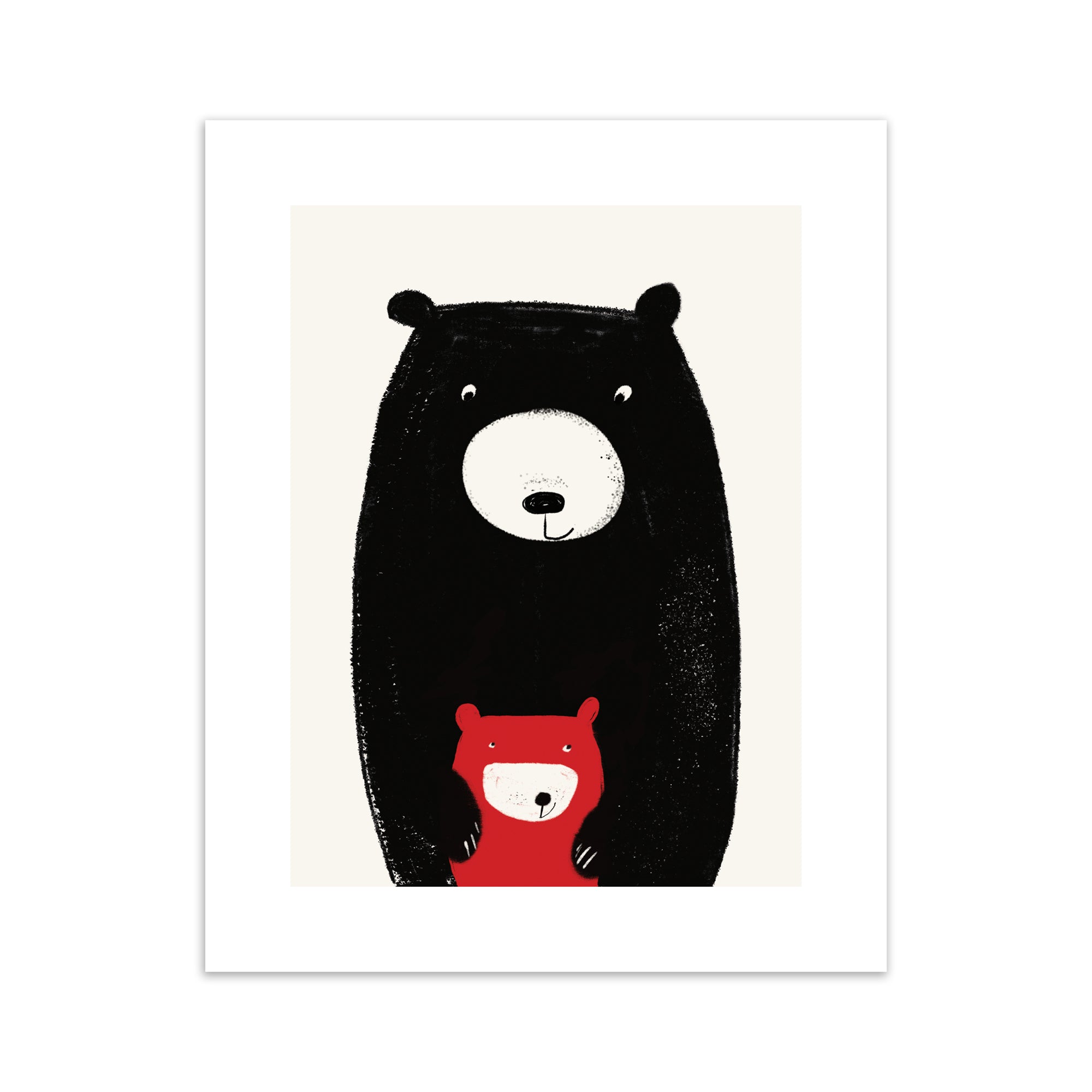 Big Bear & Baby Bear Art Print | Robert Reader Print | The Art File
