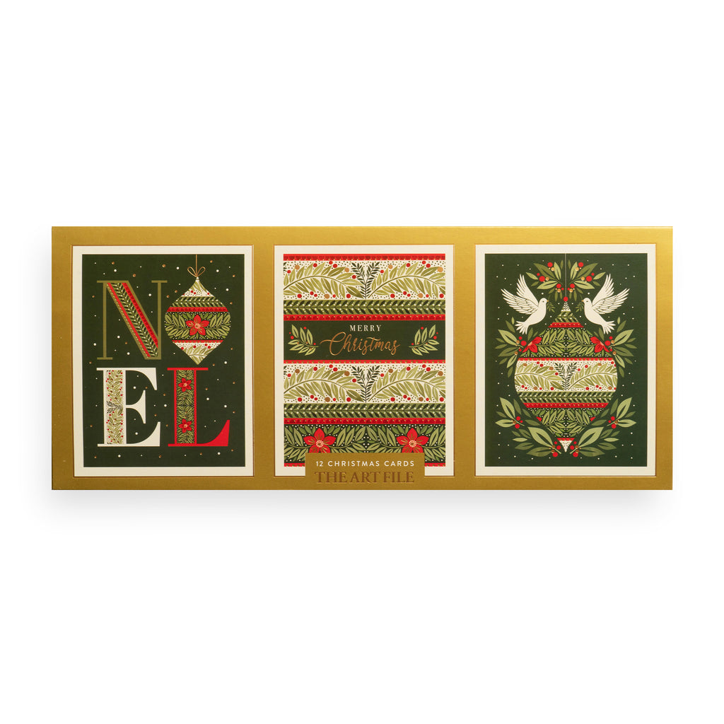 Christmas Trio Box Cards – The Art File
